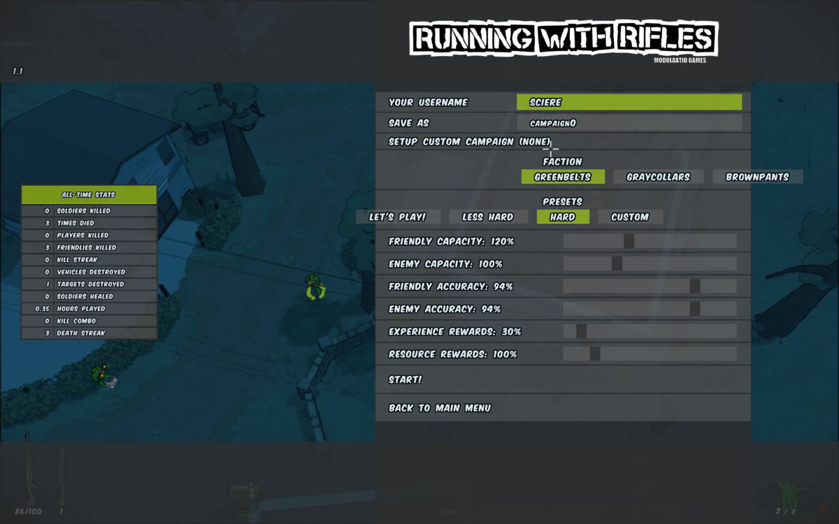 Screenshot of Running with Rifles (Windows, 2015) - MobyGames