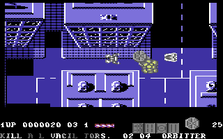 Screenshot of M.A.C.H. - Maneuverable Armed Computer Humans (Commodore ...