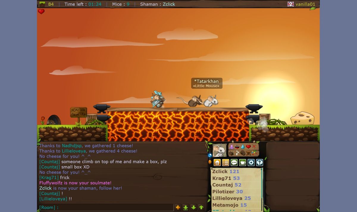 Screenshot of Transformice (Windows, 2010) - MobyGames