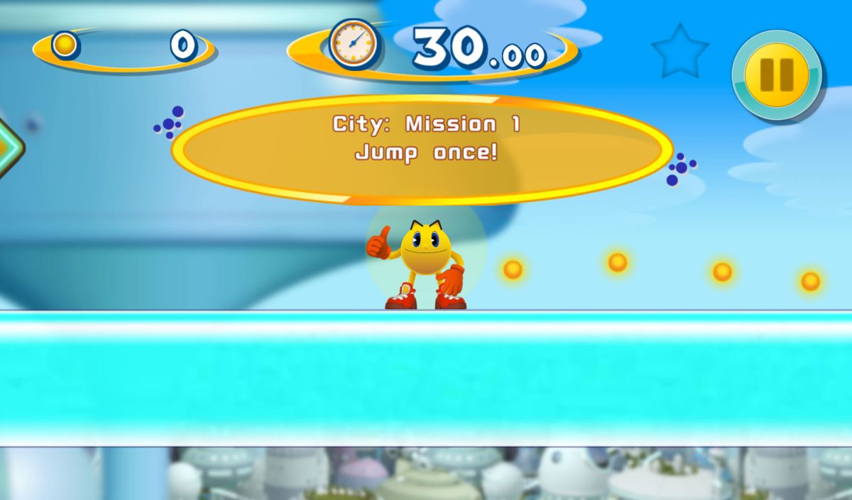 Screenshot of Pac-Man Dash! (Android, 2013) - MobyGames