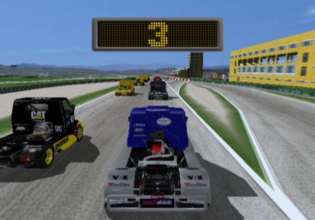 Screenshot of Super Trucks Racing (PlayStation 2, 2002) - MobyGames