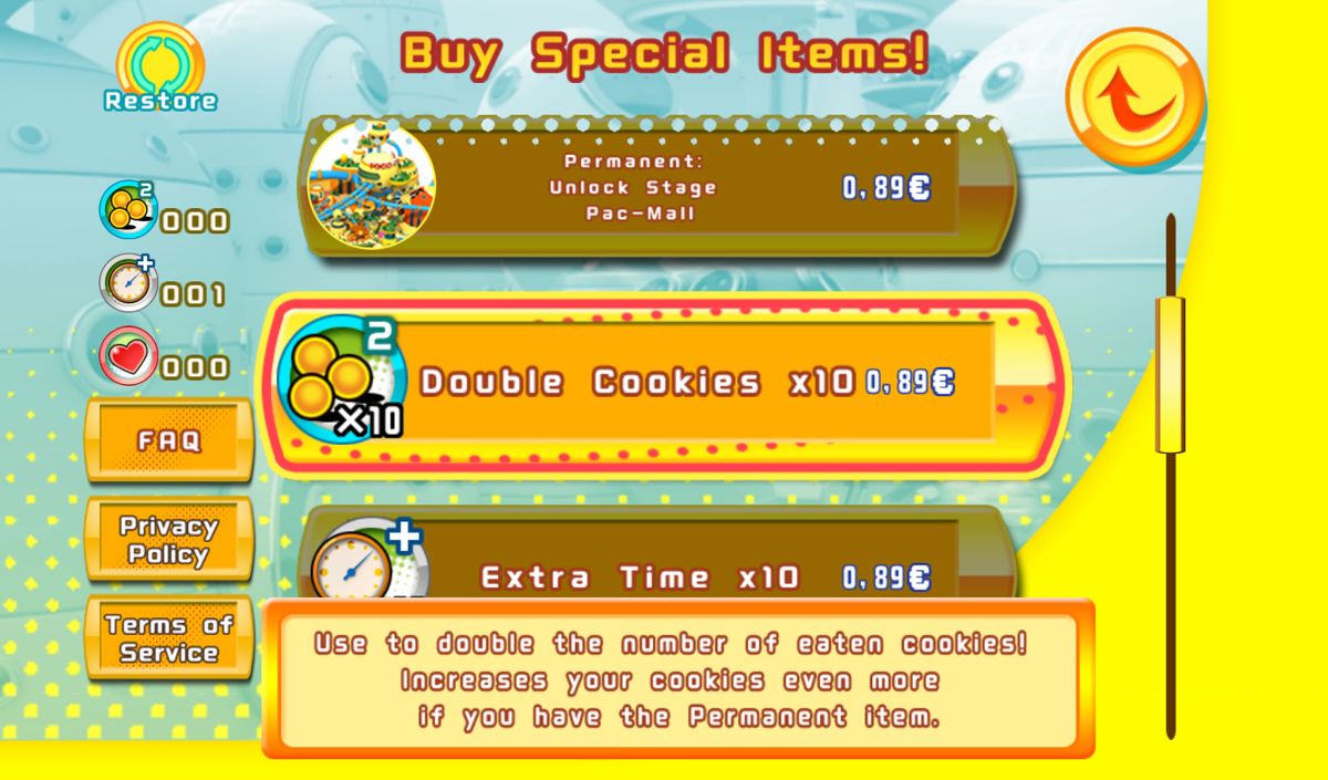 Screenshot of Pac-Man Dash! (Android, 2013) - MobyGames