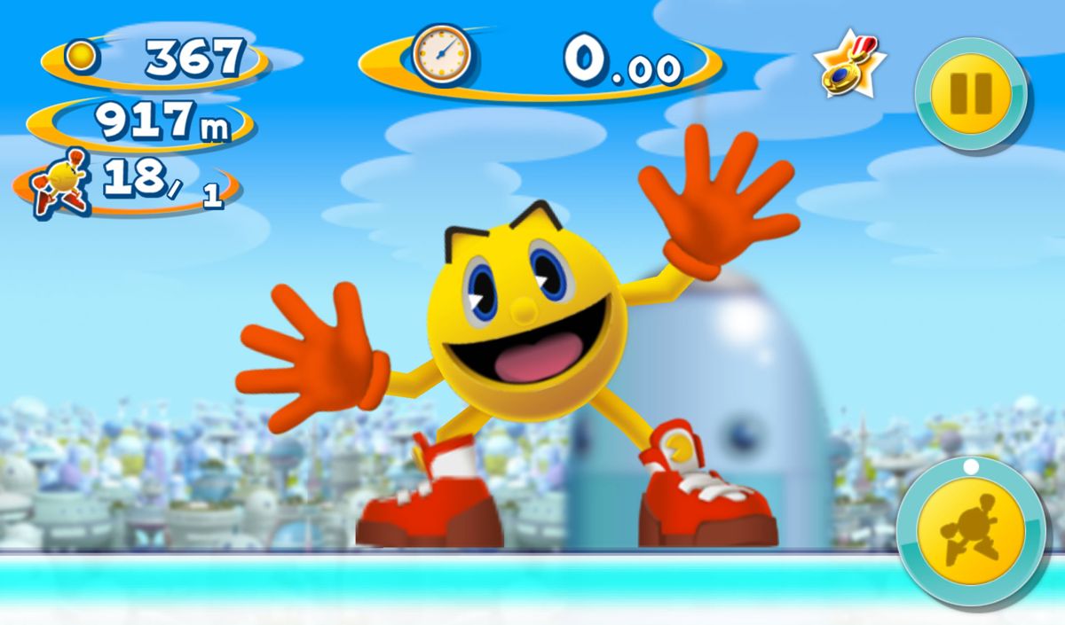 Screenshot of Pac-Man Dash! (Android, 2013) - MobyGames
