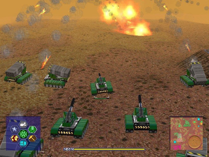 Screenshot of Warzone 2100 (Windows, 1999) - MobyGames
