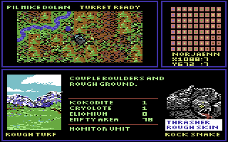 Screenshot of Sentinel Worlds I: Future Magic (Commodore 64, 1988 ...