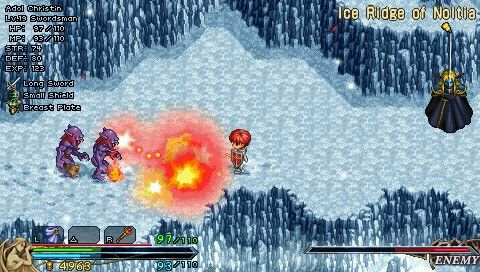 Screenshot of Ys I & II Chronicles (PSP, 2009) - MobyGames