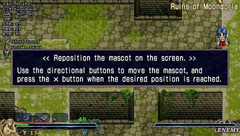 Screenshot of Ys I & II Chronicles (PSP, 2009) - MobyGames