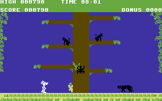 Screenshot of Danger Mouse in Double Trouble (Commodore 64, 1984 ...