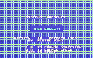 Jack Bullett (1989) - MobyGames