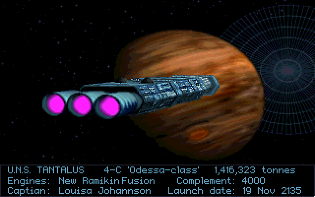 Screenshot of Alien Legacy (DOS, 1994) - MobyGames