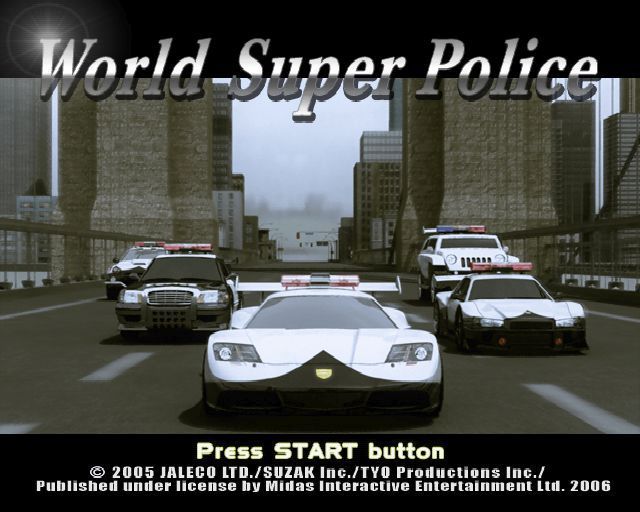 Screenshot of World Super Police (PlayStation 2, 2005) - MobyGames