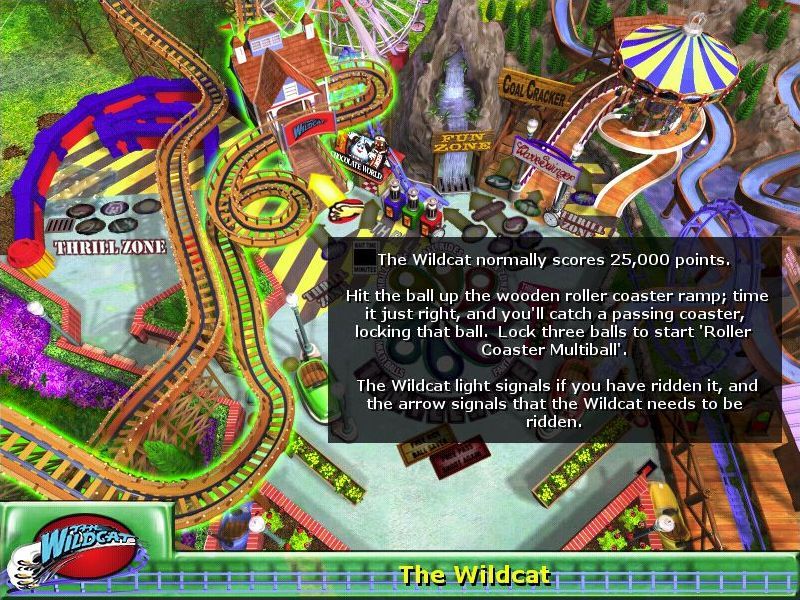 Screenshot of 3-D Ultra Pinball: Thrillride (Windows, 2000) - MobyGames