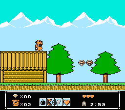 Screenshot of Wacky Races (NES, 1991) - MobyGames