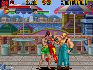 Screenshot of Knuckle Bash (Arcade, 1993) - MobyGames