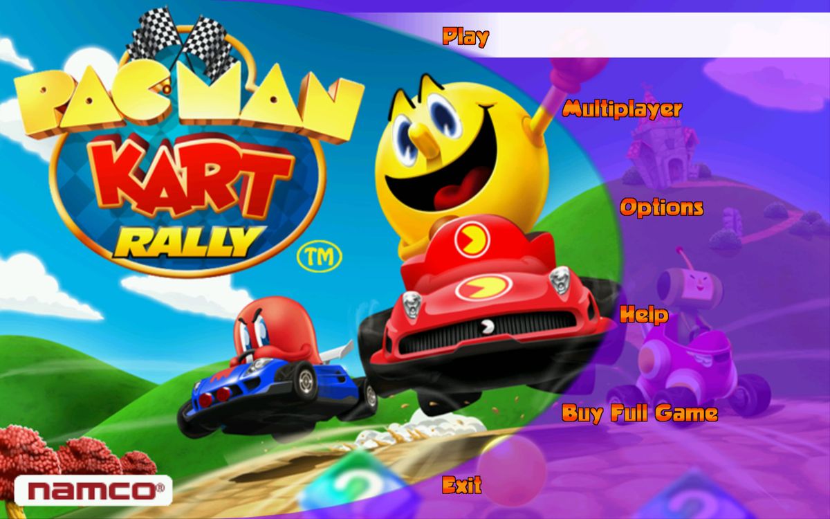Pac-Man Kart Rally 3D screenshots - MobyGames