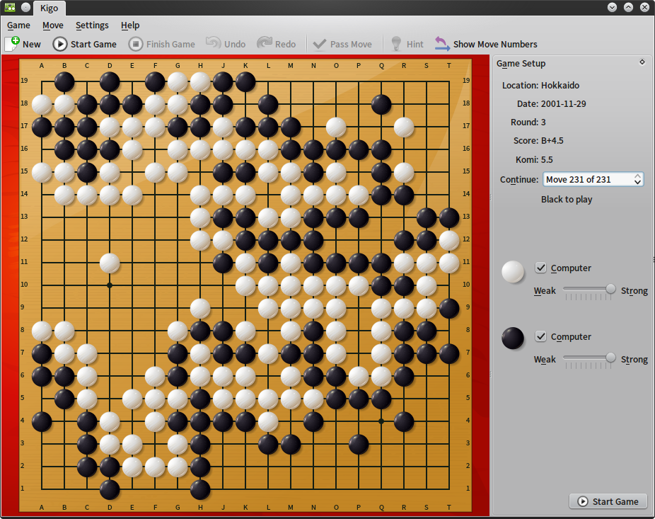 Screenshot of Kigo (Linux, 2008) - MobyGames