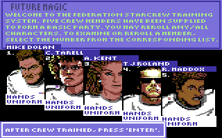 Screenshot of Sentinel Worlds I: Future Magic (Commodore 64, 1988 ...