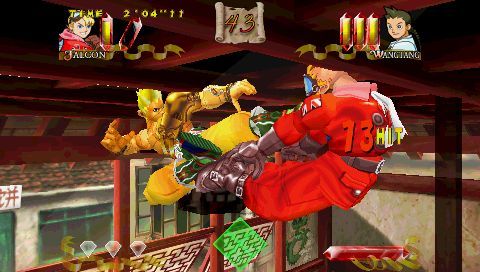 Screenshot of Power Stone Collection (PSP, 2006) - MobyGames