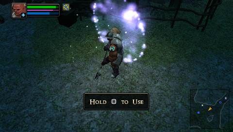 Screenshot of Dungeon Siege: Throne of Agony (PSP, 2006) - MobyGames