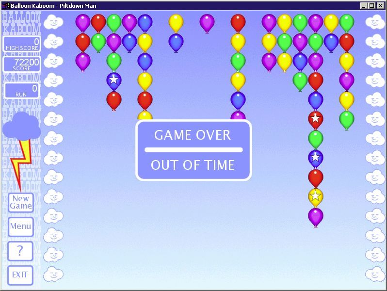 Screenshot of Balloon Kaboom (Windows, 2000) - MobyGames