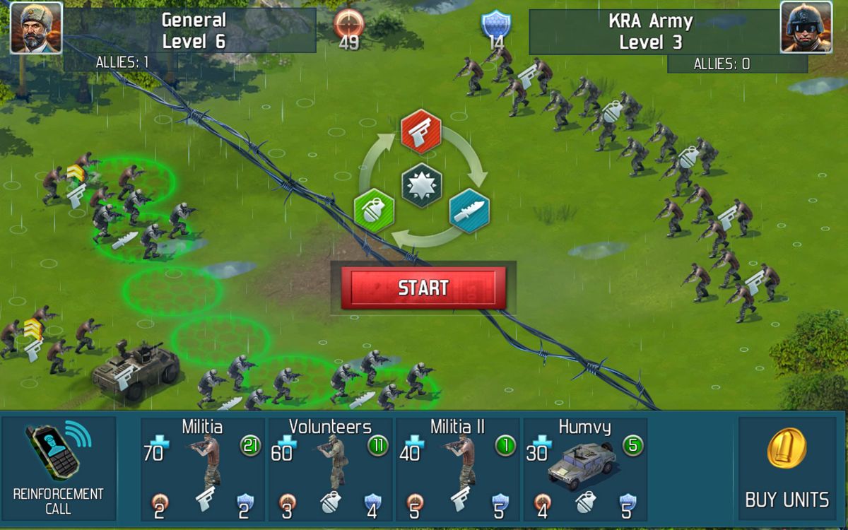 Screenshot of World at Arms (Windows Apps, 2012) - MobyGames