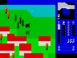 Screenshot of TLL: Tornado Low Level (ZX Spectrum, 1984) - MobyGames