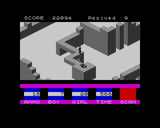 Screenshot of Ant Attack (ZX Spectrum, 1983) - MobyGames