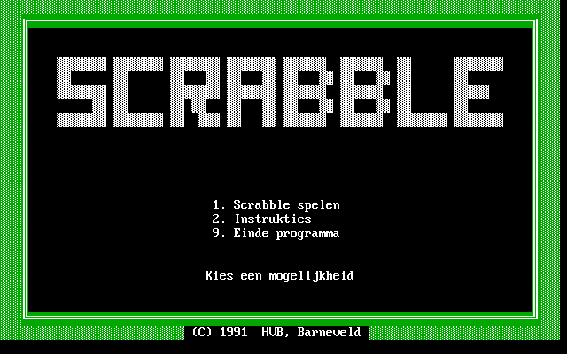 Scrabble (1991) - MobyGames