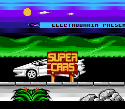Screenshot of Super Cars (NES, 1990) - MobyGames