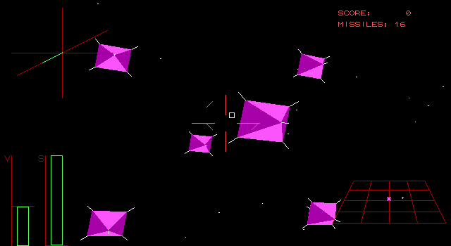 Screenshot of NetWars (DOS, 1993) - MobyGames