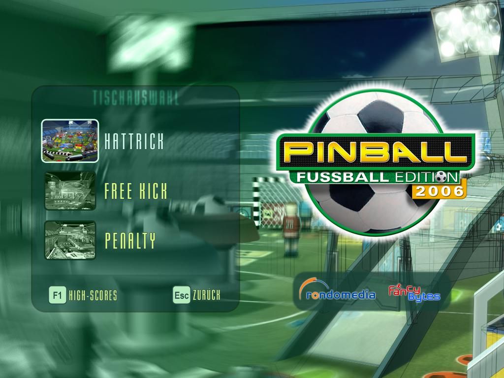 Screenshot of Pinball: Fussball Edition 2006 (Windows, 2006) - MobyGames