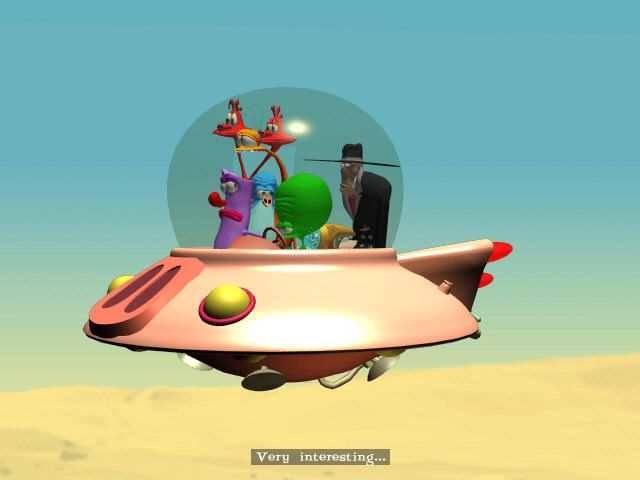 Screenshot of Stupid Invaders (Windows, 2000) - MobyGames