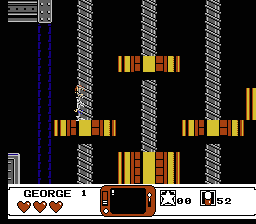 Screenshot of The Jetsons: Cogswell's Caper (NES, 1992) - MobyGames
