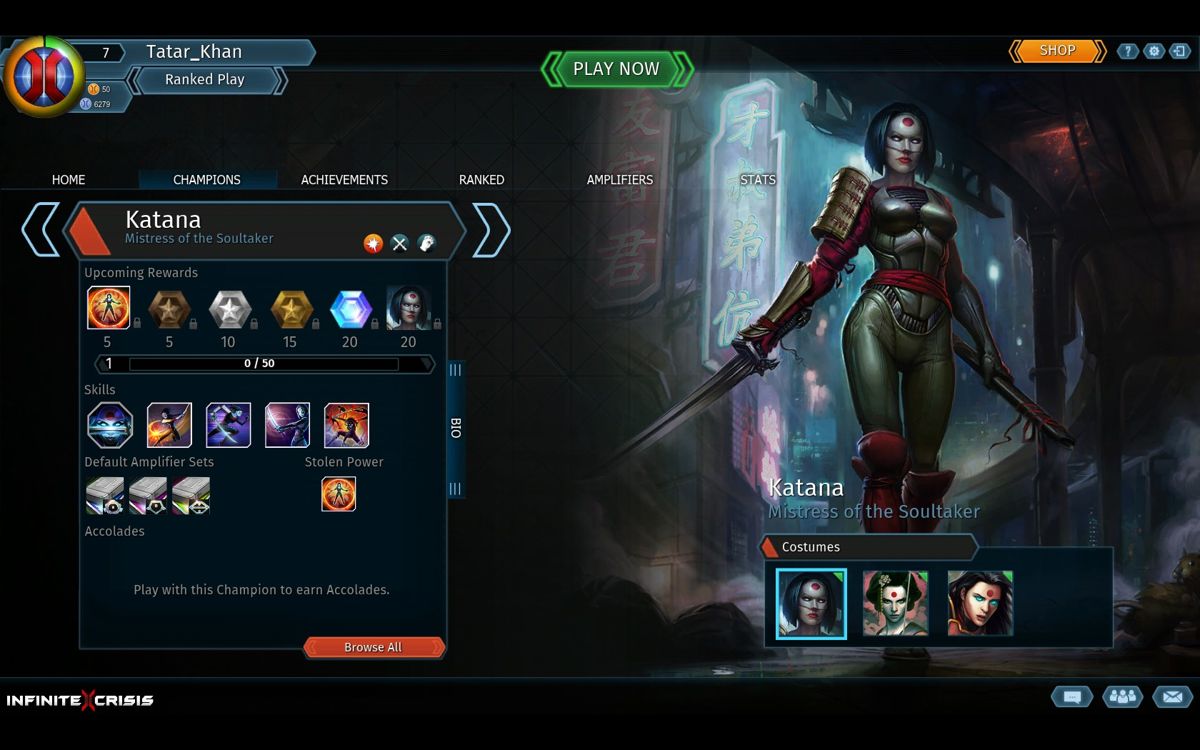 Screenshot of Infinite Crisis (Windows, 2015) - MobyGames