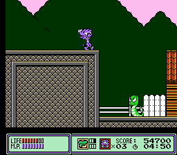 Screenshot of Widget (NES, 1992) - MobyGames
