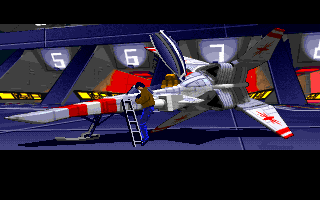 Screenshot of Wing Commander II: Vengeance of the Kilrathi (DOS, 1991 ...