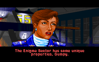 Screenshot of Wing Commander II: Vengeance of the Kilrathi (DOS, 1991 ...