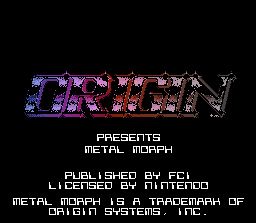 Metal Morph screenshots - MobyGames