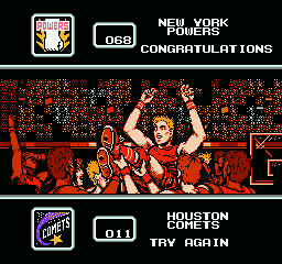 Screenshot of Ultimate Basketball (NES, 1990) - MobyGames