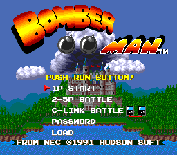 Screenshot of Bomberman (TurboGrafx-16, 1990) - MobyGames