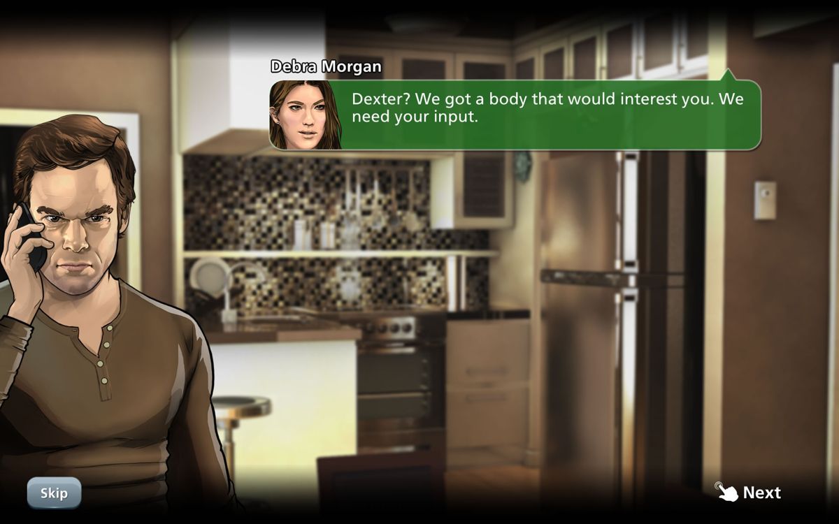 Screenshot of Dexter: Hidden Darkness (Android, 2015) - MobyGames