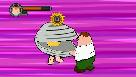 Screenshot of Family Guy Video Game! (PSP, 2006) - MobyGames