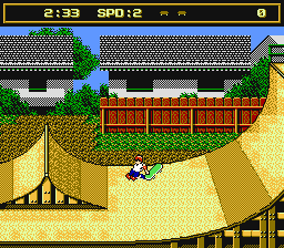 Screenshot of Skate or Die 2: The Search for Double Trouble (NES, 1990 ...