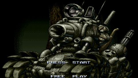 Screenshot of Metal Slug: Anthology (PSP, 2006) - MobyGames