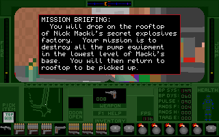 Screenshot of Lethal Tender (DOS, 1993) - MobyGames