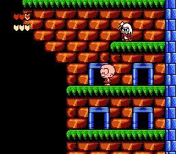 Screenshot of Bonk's Adventure (NES, 1989) - MobyGames