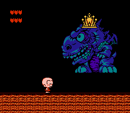 Screenshot of Bonk's Adventure (NES, 1989) - MobyGames