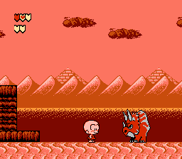 Screenshot of Bonk's Adventure (NES, 1989) - MobyGames