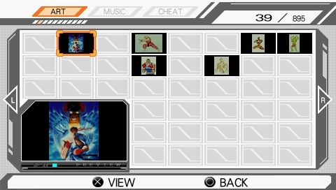 Screenshot of Capcom Classics Collection: Reloaded (PSP, 2006) - MobyGames