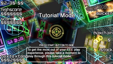 Screenshot of Every Extend Extra (PSP, 2006) - MobyGames